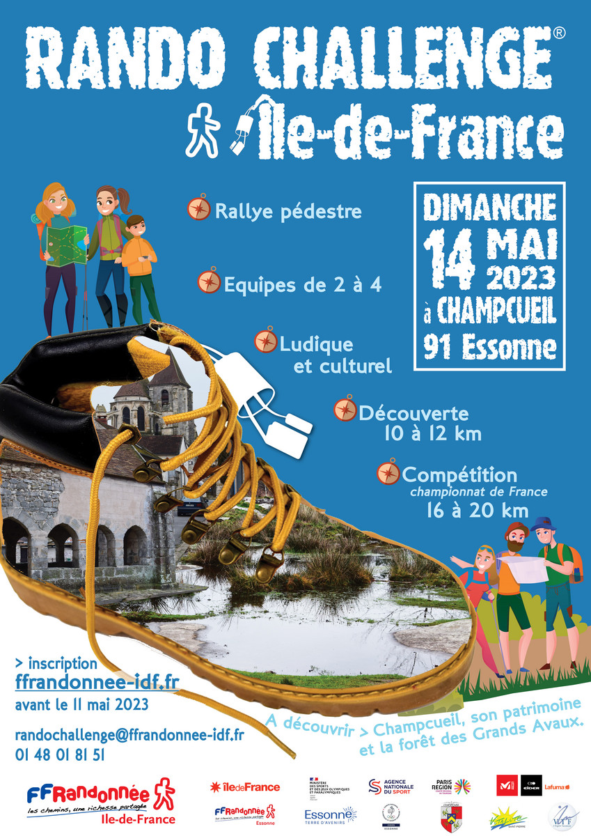 Rando Challenge Île-de-France - Conseil départemental de l'Essonne