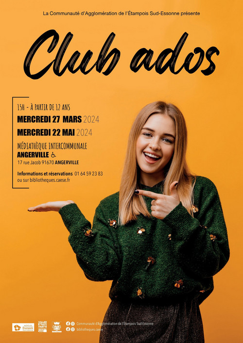 Club Ados - Conseil départemental de l'Essonne